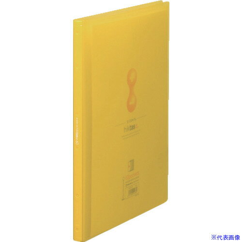 オレンジブック トラスコ中山　TRUSCOKING JIM クリア−Fサイドインヒクタス透明 黄 〔品番:71873TY〕[ 注番:1345617]特長●書類が脱落しにくいヨコ入れタイプなので、A3見開きも入ります。●内側から書類を入れるの...