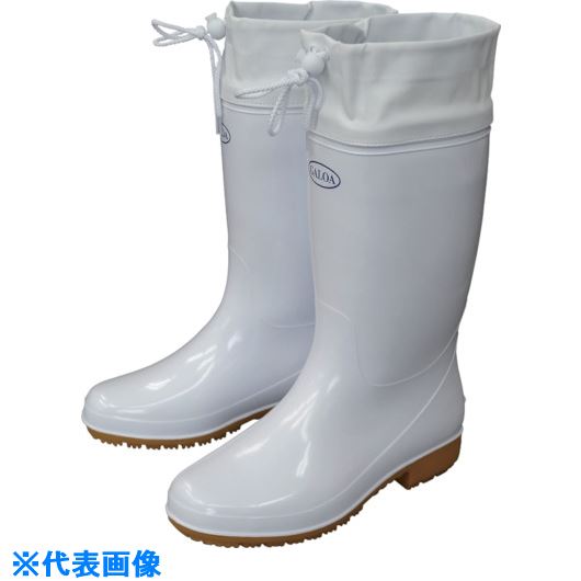 オレンジブック トラスコ中山　TRUSCO福山ゴム ガロア 6 ホワイト 23.0 〔品番:GLA6HW23.0〕[ 注番:1349787]特長●耐油性に優れています。　●紫外線に強く、ひび割れにくいです。用途●一般作業に。仕様●寸法(cm...