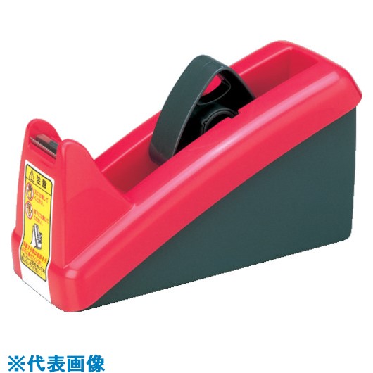 オレンジブック トラスコ中山　TRUSCOニチバン テープカッター赤TC−C1 〔品番:TCC1〕[ 注番:1352109]特長●セロテープ[[（R）]]でメンディングテープなどの大巻きテープの使用に適しています。用途●粘着テープのカットに...