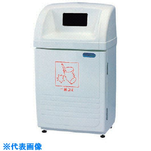 オレンジブック トラスコ中山　TRUSCOカイスイマレン 分別ペール ジャンボボトム SLP100S(一般ゴミ用) 〔品番:SLP100S〕[ 注番:1356230]特長●FRP製で錆びる心配がなく、屋外でも安心。仕様●色：オフホワイト●奥...