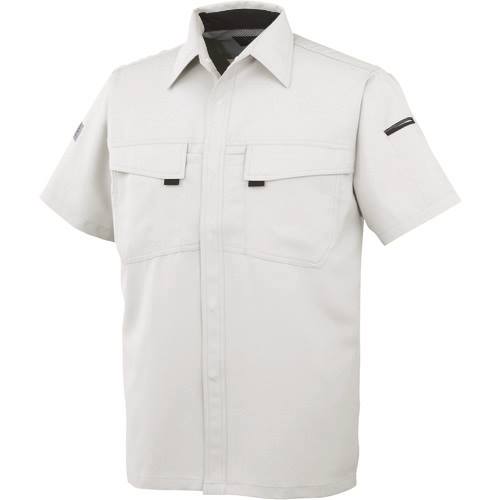 オレンジブック トラスコ中山　TRUSCOコーコス 半袖シャツA−3367 3 シルバー SS 〔品番:A33673SS〕[ 注番:1357604]特長●COOLISH WINDOW装備商品です。仕様●サイズ：SS●タイプ：半袖仕様2材質/...