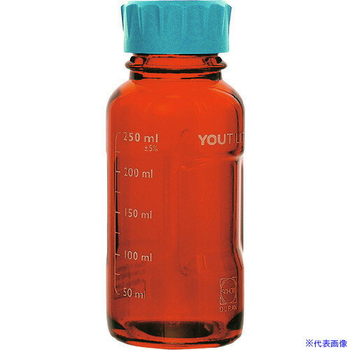 オレンジブック トラスコ中山　TRUSCOSIBATA ユーティリティねじ口びん 茶褐色 250mL 4入 〔品番:017320250A〕[ 注番:1359974]特長●持ち手部分の凹によってつかみ易く、持ち易く、安全性と使い勝手が向上しま...