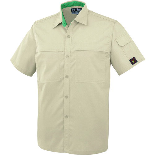 オレンジブック トラスコ中山　TRUSCOコーコス 半袖シャツP-5587 2 ベージュEL 〔品番:P55872EL〕[ 注番:1365396]特長●デュアルクリーン加工商品です。仕様●色：ベージュ●サイズ：EL仕様2材質/仕上セット内容...