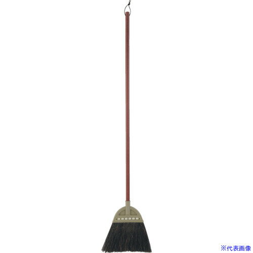 オレンジブック トラスコ中山　TRUSCOazuma BR177 コンポシダほうき長柄 〔品番:229226400〕[ 注番:1365527]特長●天然繊維2種の穂を混合しています。●適度な弾力で掃きやすい。用途●屋外用ほうき仕様●幅(mm...