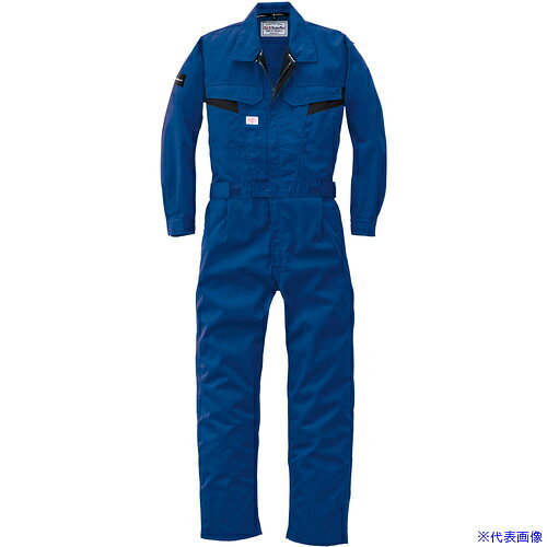 オレンジブック トラスコ中山　TRUSCOAUTO−BI 通年モデル ファイテンつなぎ服1510−002マリンブルー−L 〔品番:1510002L〕[ 注番:1366380]特長●衿・袖口に心身をリラックス状態へサポートするファイテンロゴが...