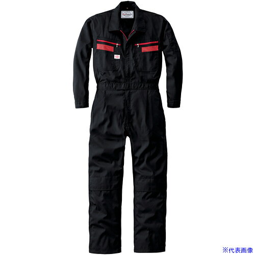 オレンジブック トラスコ中山　TRUSCOAUTO−BI SS(春夏)モデル つなぎ服1180−006ブラック−LL 〔品番:1180006LL〕[ 注番:1368962]特長●膝部には、引きつりを軽減するパワーネットを採用しています。用途...