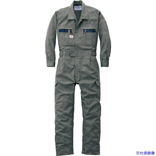 オレンジブック トラスコ中山　TRUSCOAUTO−BI AW(秋冬)モデル つなぎ服8700−012チャコールグレー−S 〔品番:8700012S〕[ 注番:1369833]特長●ストライプ柄のつなぎ服です。●胸ポケットには通常タイプと、...