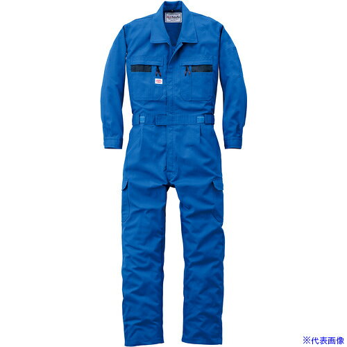 オレンジブック トラスコ中山　TRUSCOAUTO−BI AW(秋冬)モデル つなぎ服8700−002マリンブルー−S 〔品番:8700002S〕[ 注番:1370476]特長●ストライプ柄のつなぎ服です。●胸ポケットには通常タイプと、ペン...