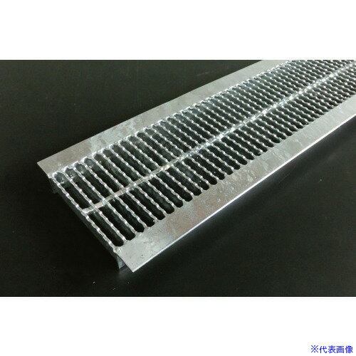 オレンジブック トラスコ中山　TRUSCO奥岡 スチール製 U字溝用 グレーチング 溝幅150用 細目 ノンスリップ 〔品番:OKUNP31519〕[ 注番:1371972]特長●メインバーの隙間が約10mm以下で歩行者にも安全です。●メイ...