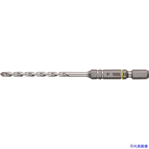 オレンジブック トラスコ中山　TRUSCOVESSEL 磁器タイル用ドリル APD ドリル径：4.0mm 有効長：50mm 〔品番:APD4.0〕[ 注番:1372277]特長●専用設計された先端形状と材質により、磁器タイルなどの難しい被削...