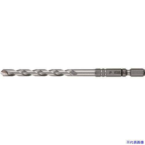 オレンジブック トラスコ中山　TRUSCOVESSEL 磁器タイル用ドリル APD ドリル径：6.5mm 有効長：65mm 〔品番:APD6.5〕[ 注番:1372286]特長●専用設計された先端形状と材質により、磁器タイルなどの難しい被削...