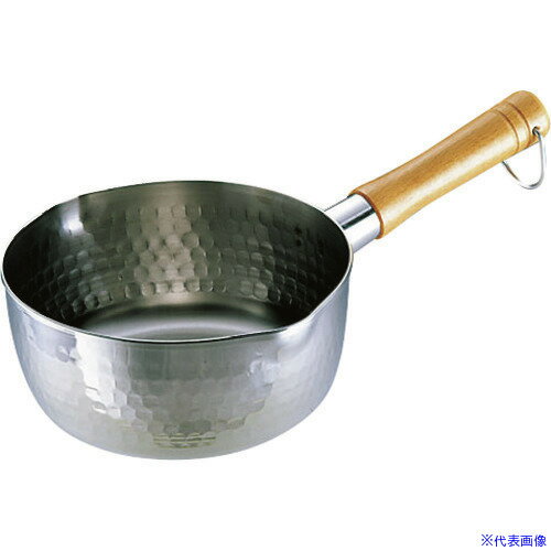 オレンジブック トラスコ中山　TRUSCOTKG SA21-0打出雪平鍋(両口) 24cm 〔品番:AYK49024〕[ 注番:1373839]特長●耐久性抜群なステンレスを使用しています。仕様●容量(L)：3.7●板厚(mm)：0.8仕様...