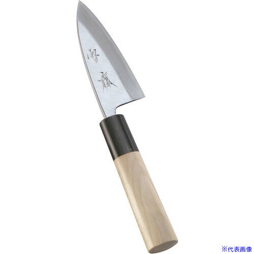 オレンジブック トラスコ中山　TRUSCOTKG SA雪藤 出刃 9cm 〔品番:AYK26009〕[ 注番:1375213]特長●魚をさばく庖丁です。●庖丁の表示サイズは、マチ付庖丁は刃先から マチまで、マチなし庖丁は刃渡り寸法となってお...