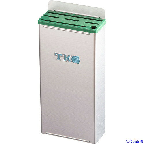 オレンジブック トラスコ中山　TRUSCOTKG 18-8プラ板付カラーナイフラック 小 Bタイプ 緑 〔品番:AHU664〕[ 注番:1375239]特長●HACCPを考えた新しいナイフラック —衛生面に優れたナイフラックです。●背面には...