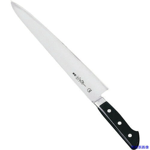 オレンジブック トラスコ中山　TRUSCOTKG SA佐文(全鋼) 筋引 30cm 〔品番:ASB05030〕[ 注番:1378486]特長●SA 佐文 業務用包丁(手研本刃付)佐文は本格派の技法を心にこめた、丹念な鋭い刃先が特長です。●伝...