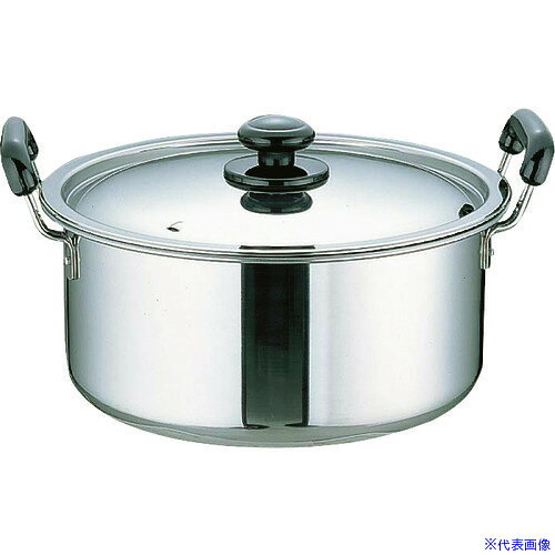 オレンジブック トラスコ中山　TRUSCOTKG SAステンレス プラ柄 厚板実用鍋 18cm 〔品番:AZT0718〕[ 注番:1378562]特長●電磁調理器からハイカロリーバーナーまで、プロの使用に耐える本格派鍋です。●耐孔食性・耐酸...