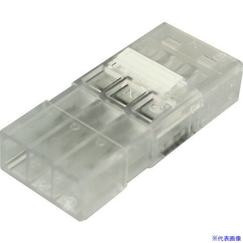 オレンジブック トラスコ中山　TRUSCOニチフ レセプタクルコネクタM 20個入 〔品番:NPJMR013P〕[ 注番:1379820]特長●電気用品安全法によるジョイントボックスとみなされています。●省スペースで接続可能なプラグジョイン...