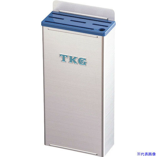 オレンジブック トラスコ中山　TRUSCOTKG 18-8プラ板付カラーナイフラック 小 Bタイプ 青 〔品番:AHU665〕[ 注番:1380061]特長●HACCPを考えた新しいナイフラック —衛生面に優れたナイフラックです。●背面には...