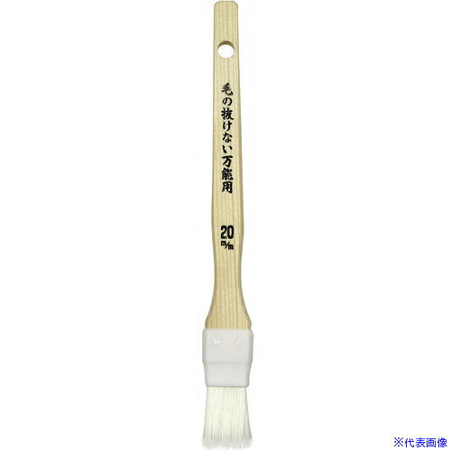 オレンジブック トラスコ中山　TRUSCOKOWA 毛の抜けない万能用 20mm 〔品番:14203〕[ 注番:1381247]特長●熱融着製法により毛が抜けにくいハケです。用途●工作・小物用。仕様●刷毛幅(mm)：20●毛丈(mm)：30...