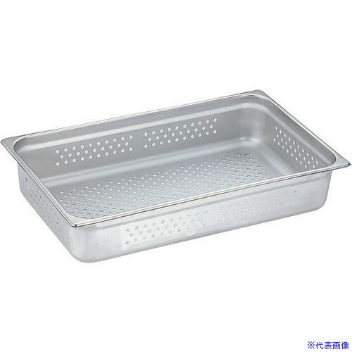 オレンジブック トラスコ中山　TRUSCOTKG DO-EN18-8ガストロノーム穴明パン 1/1 100mm 811.4PS 〔品番:AGS0704〕[ 注番:1381459]特長●DO-EN(ドー・エン)ガストロノームパンスチームコンベ...