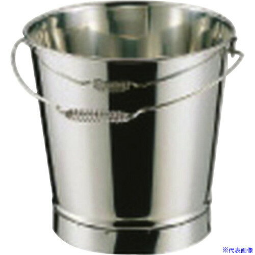 オレンジブック トラスコ中山　TRUSCOTKG SA18−8溶接バケツ 10L 〔品番:ABK01010〕[ 注番:1381528]特長●錆びにくい18−8ステンレスを使用しています。仕様●容量(L)：10仕様2●内径×深さ(mm)：26...