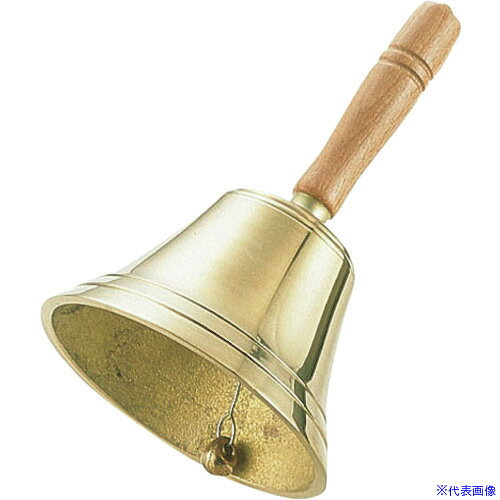 オレンジブック トラスコ中山　TRUSCOTKG 真鍮 手振鈴 11cm 〔品番:BSZ01011〕[ 注番:1381694]特長●鈴の音色でお知らせいたします。仕様●幅(mm)：110仕様2●全高(mm)：200●重量(kg)：0.47材...