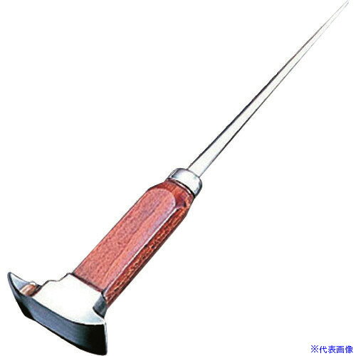 オレンジブック トラスコ中山　TRUSCOTKG アイスピッケル 〔品番:FAI48〕[ 注番:1383275]特長●大きな氷を細かくします。仕様●全長(mm)：240仕様2●材質：ステンレス・天然木材質/仕上●材質：ステンレス・天然木セッ...