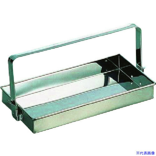 オレンジブック トラスコ中山　TRUSCOTKG SA18-0おかもち 〔品番:GOK01〕[ 注番:1383310]特長●お好み焼きの小物をのせるトレーです。仕様仕様2●幅×奥行×高さ(mm)：310×170×40●材質：ステンレス材質/...