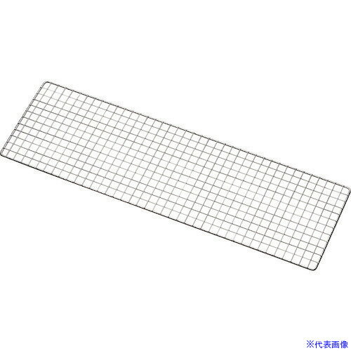 オレンジブック トラスコ中山　TRUSCOTKG SA焼鳥器用焼アミ 大 〔品番:DYK12001〕[ 注番:1383331]特長●焼鳥器、焼台に乗せてご使用頂けます。仕様仕様2●サイズ：大●縦×横(mm)：185×600●材質：18-8ス...