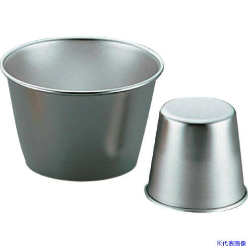オレンジブック トラスコ中山　TRUSCOTKG SA18-8プリンカップ 特大 〔品番:WPL07004〕[ 注番:1383560]特長●プリン等の流し型です。仕様仕様2●サイズ：特大●(内寸)下径×上径×深さ(mm)：80×56×56●...