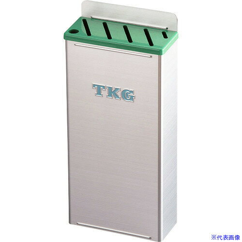 オレンジブック トラスコ中山　TRUSCOTKG 18-8プラ板付カラーナイフラック 小 Aタイプ 緑 〔品番:AHU654〕[ 注番:1384811]特長●HACCPを考えた新しいナイフラック —衛生面に優れたナイフラックです。●背面には...