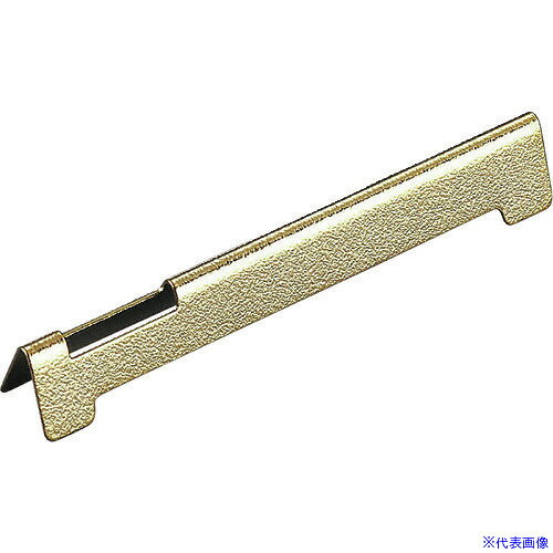 オレンジブック トラスコ中山　TRUSCOTKG 18-8ナイフ＆フォーク箸レスト ルーフ型 梨地 金仕上げ 〔品番:ONI4503〕[ 注番:1384858]特長●ゴージャスな演出用品です。仕様仕様2●規格：金仕上げ●幅×高さ(mm)：1...