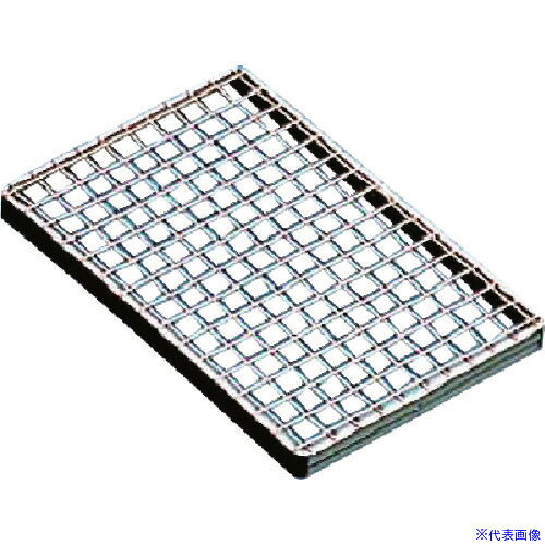 オレンジブック トラスコ中山　TRUSCOTKG SA18−8金仕上げ盛付網(飾り網) 角型 〔品番:QML63〕[ 注番:1385009]特長●とんかつ・天ぷら等の揚げ物料理の盛り付けに演出効果抜群です。●※アミを皿に置き、その上にとんか...