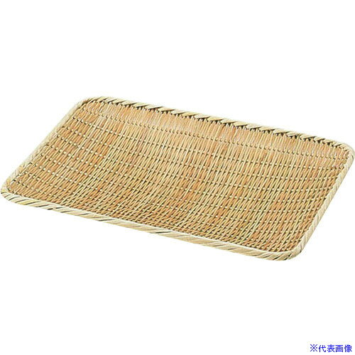 オレンジブック トラスコ中山　TRUSCOTKG 竹製 角盆ざる(佐渡製) 24cm 〔品番:ABV31008〕[ 注番:1386256]特長●新潟佐渡産です。●昔ながらの材質です。●手作りのためサイズに若干のばらつきがあります。仕様仕様2...