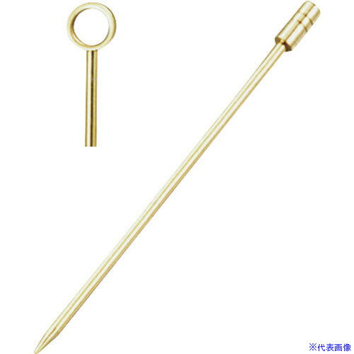 オレンジブック トラスコ中山　TRUSCOTKG 18-8オードブルピン 金メッキ 丸穴(6本入) 〔品番:OOC02007〕[ 注番:1386424]特長●高級感のあるステンレスを使用しています。●※御注文の際は、6本単位でお願いします。...