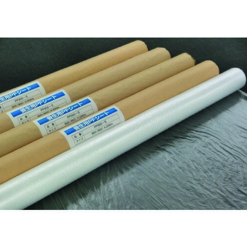 オレンジブック トラスコ中山　TRUSCO日東エルマテ 養生用PFシートPF1000-W 2000mm×100m 〔品番:PF1000W〕[ 注番:1386837]特長●コロナ処理品です。●ノンカッタータイプで、手で切れます。●粘着はありま...