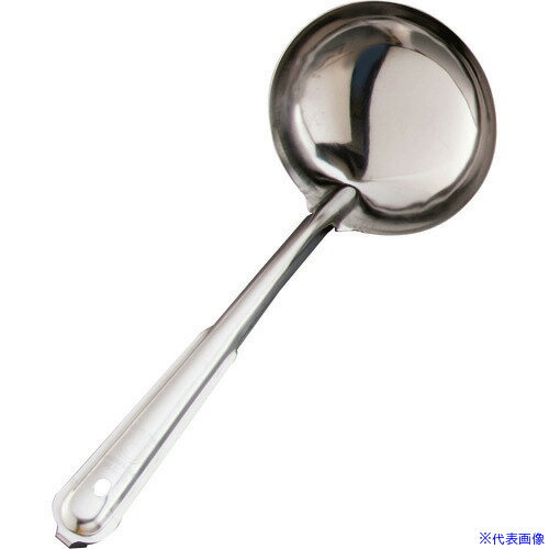 オレンジブック トラスコ中山　TRUSCOTKG SA18-0お玉杓子 穴無 (カギ付)10.5cm 〔品番:BOT06105〕[ 注番:1389458]特長●耐久性抜群なステンレスを使用しています。仕様仕様2●直径×柄長(mm)：105×...