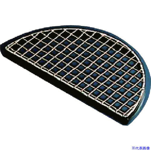 オレンジブック トラスコ中山　TRUSCOTKG SA18−8金仕上げ盛付網(飾り網) 半月型 小 〔品番:QML612〕[ 注番:1391314]特長●とんかつ・天ぷら等の揚げ物料理の盛り付けに演出効果抜群です。●※アミを皿に置き、その上...
