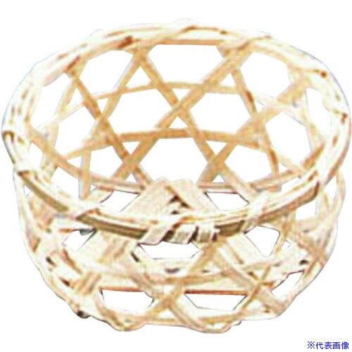 オレンジブック トラスコ中山　TRUSCOTKG 竹製 珍味籠(10個入) 3082 ミニ丸6 〔品番:XOI0501〕[ 注番:1391392]特長●料理の盛り付けを演出します。仕様●外形寸法(mm)幅：60●外形寸法(mm)奥行：60●...