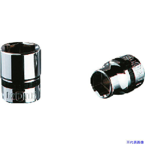 オレンジブック トラスコ中山　TRUSCOネプロス インチ 9.5sq.ソケット(六角)(インチ) 対辺寸法1/4inch 全長22mm 〔品番:NB3-1/4〕[ 注番:1395499]特長●接触面をより大きくすることで薄肉部への応力の集...
