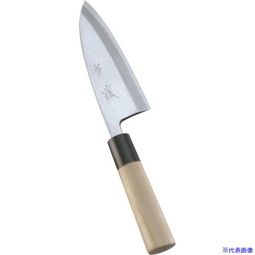 オレンジブック トラスコ中山　TRUSCOTKG SA雪藤 出刃 12cm 〔品番:AYK26012〕[ 注番:1395742]特長●魚をさばく庖丁です。●庖丁の表示サイズは、マチ付庖丁は刃先から マチまで、マチなし庖丁は刃渡り寸法となって...