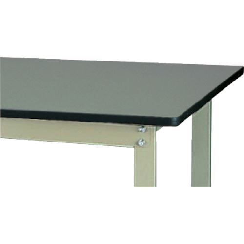 オレンジブック トラスコ中山　TRUSCOヤマテック 中量作業台 ワークテーブル500シリーズ 固定式 W1200×D750×H900mm ヤマテックグリーン 〔品番:SJRH1275GG〕[ 注番:1399770]特長●軽中量作業に最適で...