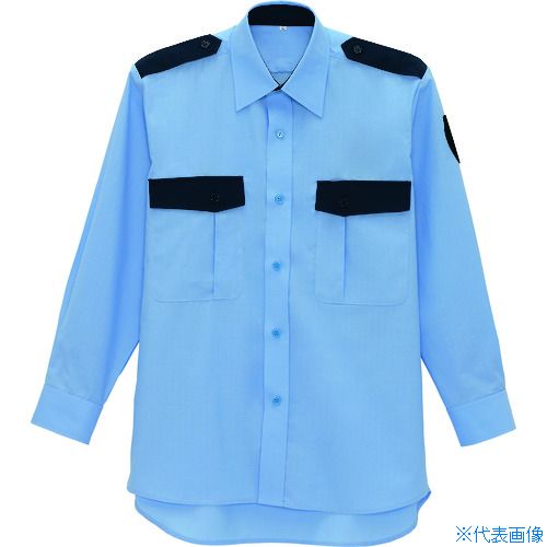 オレンジブック トラスコ中山　TRUSCOアイトス 長袖シャツ ライトサックス SS 〔品番:67035037SS〕[ 注番:1431808]特長●機能性と快適性を追求したプロ仕様の警備服です。仕様●色：ライトサックス●サイズ：SS●タイプ...