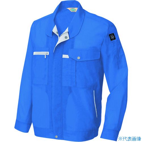 オレンジブック トラスコ中山　TRUSCOアイトス 長袖サマーブルゾン(男女兼用) ロイヤルブルー M 〔品番:5360006M〕[ 注番:1432779]特長●幅広い分野に対応するエコマーク認定ワークウェアです。●実用新案「スイング　スリ...