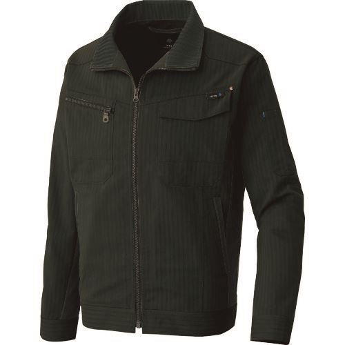 オレンジブック トラスコ中山　TRUSCOアイトス 長袖サマーブルゾン カーキブラック 4L 〔品番:306300104L〕[ 注番:1432951]特長●様々な環境下に対応可能な快適素材ペンタスUFで、遮熱機能＆UV遮蔽です。●メッシュ＆...