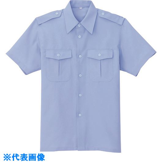 オレンジブック トラスコ中山　TRUSCOアイトス 半袖シャツ サックス SS 〔品番:67002007SS〕[ 注番:1434908]特長●機能性と快適性を追求したプロ仕様の警備服です。仕様●色：サックス●サイズ：SS仕様2●高耐光加工付...