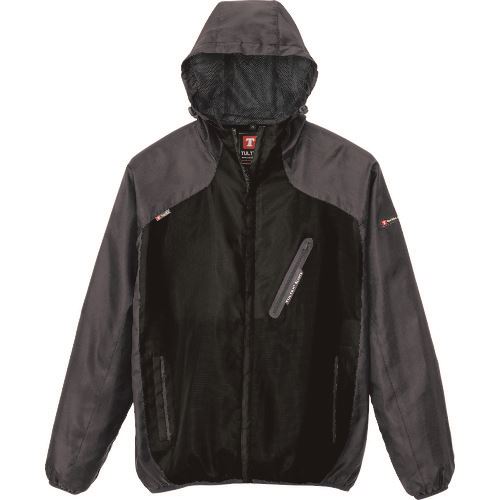 オレンジブック トラスコ中山　TRUSCOアイトス パーカーブルゾン(男女兼用) ブラック×チャコール M 〔品番:10302110M〕[ 注番:1440637]特長●屋外での作業、風やほこりのたつ現場で役立つパーカーブルゾンです。仕様●色...