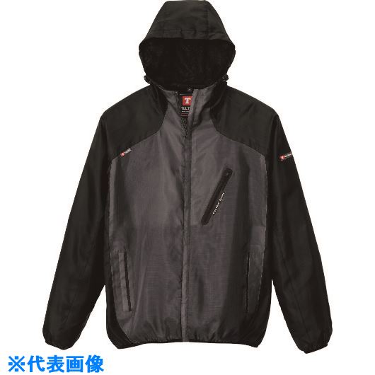 オレンジブック トラスコ中山　TRUSCOアイトス パーカーブルゾン(男女兼用) チャコール×ブラック SS 〔品番:10302114SS〕[ 注番:1440735]特長●屋外での作業、風やほこりのたつ現場で役立つパーカーブルゾンです。仕様...