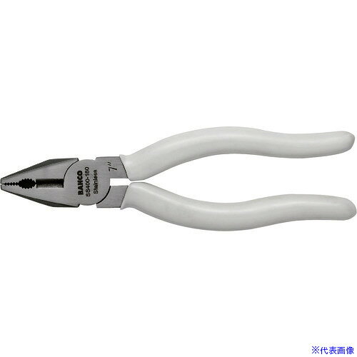 オレンジブック トラスコ中山　TRUSCOBAHCO ペンチ ステンレス製 切断能力:鉄線Φ1.0mm、銅線Φ1.0mm 200mm 〔品番:SS400200〕[ 注番:1443585]特長●ドイツ連邦の商標「EDELSTAHLROSTFR...