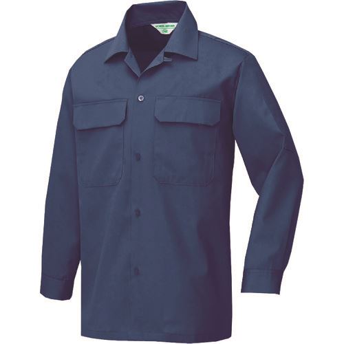 オレンジブック トラスコ中山　TRUSCOアイトス 長袖シャツ(薄地)(男女兼用) ブルー 6L 〔品番:5300066L〕[ 注番:1451855]特長●シンプルなデザインはまさに究極の作業服といえます。●定番のベストヒット商品です。仕様...